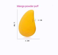 China 2020 Fashion Beauty  Women Cosmetics Soft And Wash Mango Powder Puff for sale