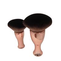 China ISO9001 2pcs Synthetic Hair Kabuki Cosmetic Brushes for sale