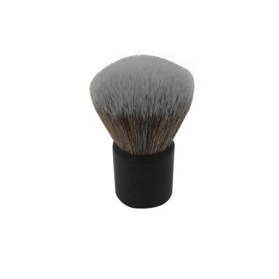 China Customized Color Short Handle Kabuki Makeup Brush for sale