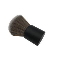 China Customized Color Short Handle Kabuki Makeup Brush for sale