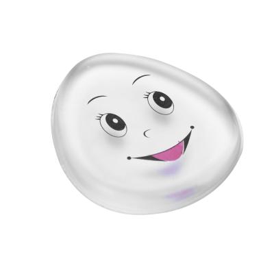 China Affordable universal transparent jelly silicone air cushion does not suck powder puff for sale