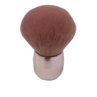 China Single Pink Round Blush Diamond Shape Powder Makeup Brush OEM for sale