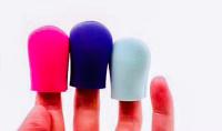 China Multicolor Latex Free 4*6cm Beauty Fingertip Sponge for sale
