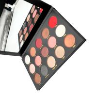 China CE Approved 15 Color 8*12cm Makeup Eyeshadow Palette for sale