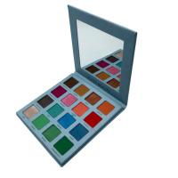 China pearl light inferior light 16 Color OEM Makeup Eyeshadow Palette for sale