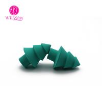 China Wesson Multicolor Tree Shaped Makeup Beauty Sponge for sale