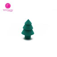 China Wesson Multicolor Tree Shaped Makeup Beauty Sponge for sale