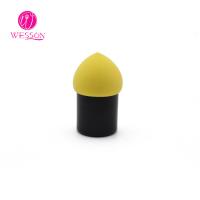China Four Color Short Handle Egg Makeup Beauty Sponge Puff for sale