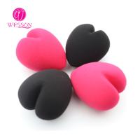 China Private Label Latex Free Heart shaped Makeup Blender Sponge Puff for sale