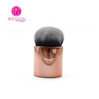 China Wesson Diamond Shape Synthetic Hair Powder Foundation Brush ODM for sale