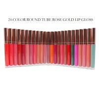 China OEM 24color Velvet Mist Matt Lip Gloss Genuine Lipstick for sale