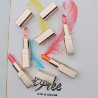 China Plant IOS Transparent 2.5g Color Changing Lipstick 8*2cm for sale