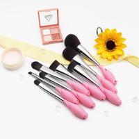 China 176*20mm Bird Shaped 8pcs Fiber Makeup Brushes 8 Boutique Sets for sale