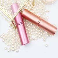 China Pink ISO9001 Nylon Retractable Makeup Brush 10.5*2.5cm for sale