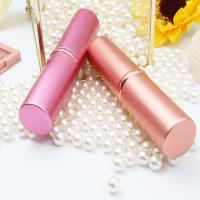 China Pink ISO9001 Nylon Retractable Makeup Brush 10.5*2.5cm for sale