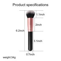 China Synthetic Hair 1pcs Kabuki Makeup Brushes ISO 9001 for sale