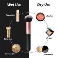 China Synthetic Hair 1pcs Kabuki Makeup Brushes ISO 9001 for sale