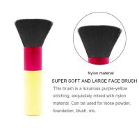 China Synthetic Hair 12.8*2.5cm Telescopic Foundation Makeup Brushes for sale