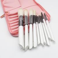 China 10PCS Multifunctional Goat Hair Makeup Brush Set 19*4cm for sale