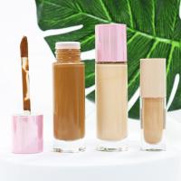 China ISO Waterproof 2C Color Cosmetic Liquid Foundation Natural Concealer for sale