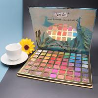 China ISO Waterproof 63C Colors Pigmented Eyeshadow Palette Shimmer Glitter 2.5g for sale