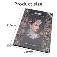 China 88C Colors Makeup Eyeshadow Palette Shimmer Glitter Mineral Pigmented for sale