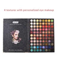 China 88C Colors Makeup Eyeshadow Palette Shimmer Glitter Mineral Pigmented for sale