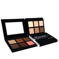 China Bronzer Palette 6C Colors Face Makeup 2.5g Highlight Make Up Palette for sale