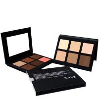 China Bronzer Palette 6C Colors Face Makeup 2.5g Highlight Make Up Palette for sale