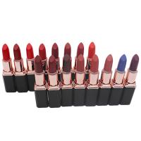 China 16C Color Matte Lip Stick 8×2cm Wesson Beauty Waterproof Lipstick for sale
