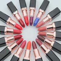 China 16C Color Matte Lip Stick 8×2cm Wesson Beauty Waterproof Lipstick for sale
