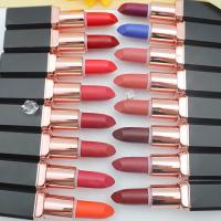 China 16C Color Matte Lip Stick 8×2cm Wesson Beauty Waterproof Lipstick for sale