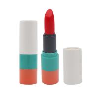 China 8×2cm 3C Color Herbal Matte Lip Stick Shell Long Lasting for sale