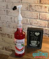 China Plastic PP Coffee Syrup Pumps For Monin 750ml Bottles for sale