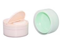 China PP Flip Top Cap Cosmetic Cream Jars Packaging 100g 110g Mask Jar for sale