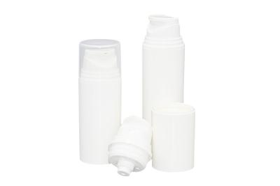 China Sustainable Material PP Airless Pump Bottles Packaging 15ml 30ml 50ml 35mm Diameter for sale