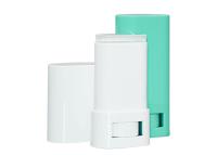 China 15g 20g BPA Free PP Plastic Oval Twist Up Deodorant Sticks Custom Color for sale