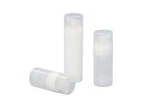 China All Plastic Airless Pump Bottles Personal Care Lotion Cream Cosmetic Packaging 15ml 30ml 50ml for sale