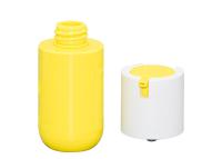 China Custom 30ml 50ml PETG Sunscreen Lotion Airless Bottle Cosmetic Skincare Packaging Container for sale