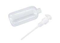 China 22 / 410 Closure Mono PP Plastic Lotion Pump With 300ml Bottle for sale