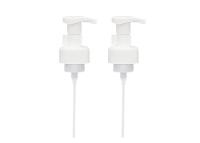 China Metal Free Mono Plastic PP Foamer Pump 43 / 410 Closure 0.8cc for sale
