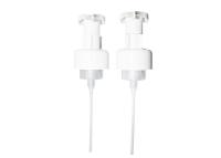 China Metal Free Mono Plastic PP Foamer Pump 43 / 410 Closure 0.8cc for sale