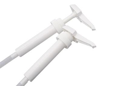 China 15 / 30cc Dosage Square Head Plastic Sauce Dispenser Pump For Ketchup 38mm 43mm for sale