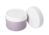 China 200g PP Cosmetic Container Screw Cap Plastic Cream Jar for sale