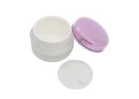 China 100g Acrylic Leak Proof Cosmetic Cream Jar Packaging Od 87mm Wide Screw Cap for sale