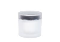 China Customized Acrylic Skincare Cosmetic Cream Jars Container Od 90mm for sale