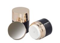 China Non Replaceable Acrylic Airless Cream Jar Bottle 15g 30g 50g Cosmetic Packaging Container for sale