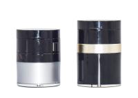 China 15g 30g Acrylic Airless Cosmetic Cream Jars With Mirror Skincare Packaging Container for sale