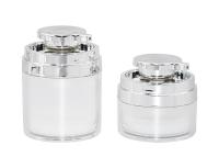 China Customized Airless Pump Jar Cosmetic Skincare Packaging Container 15g 30g 50g 70g for sale