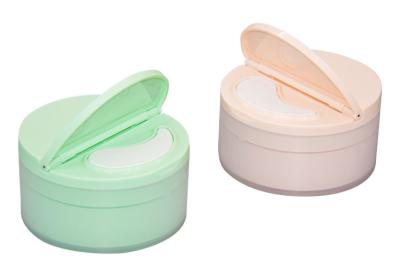 China 100g Flip Top Cap PP Cream Jar Skincare Cosmetic Mask Jar for sale
